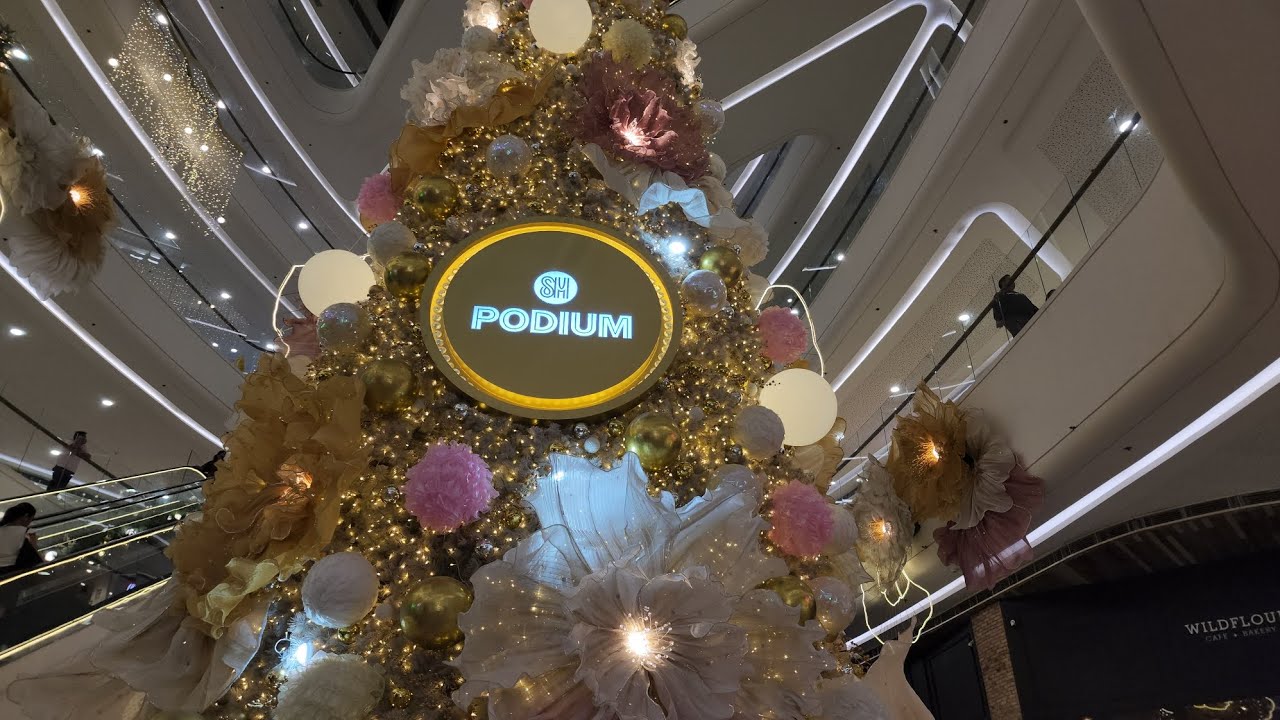 24 days before christmas 🎄 SM Megamall + The Podium,Ortigas Center ...