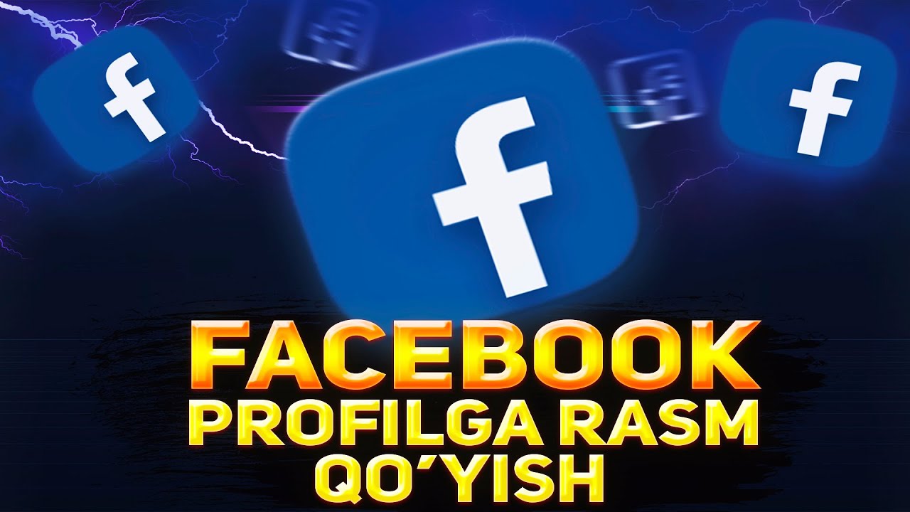 FACEBOOK PROFILGA RASM JOYLASH - YouTube