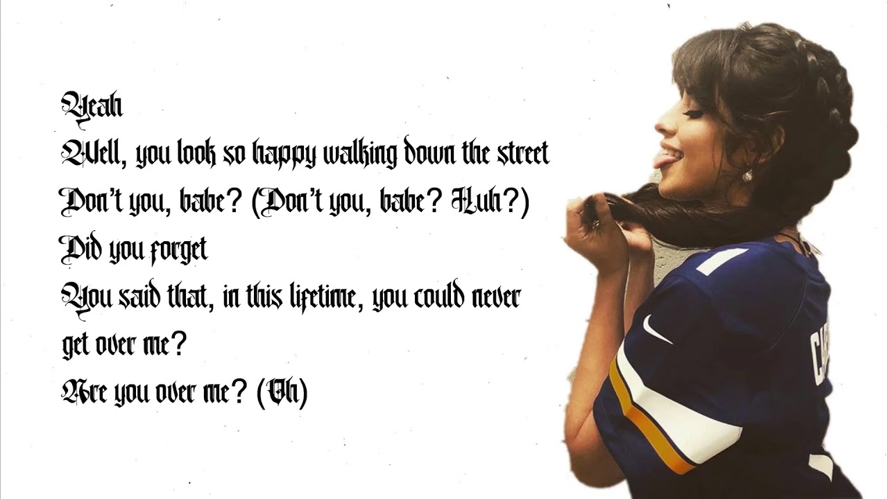 Camila Cabello - Cry For Me (Lyrics) - YouTube