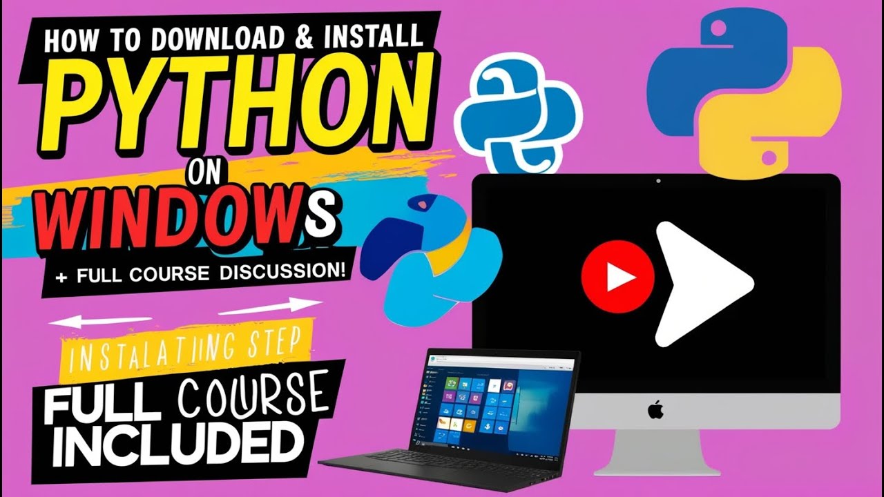 1.Install python and Topic discussion - YouTube