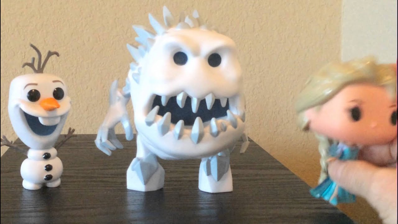Funko Pop! Vinyl Frozen Three Pack and Hula Olaf Bobble head - YouTube