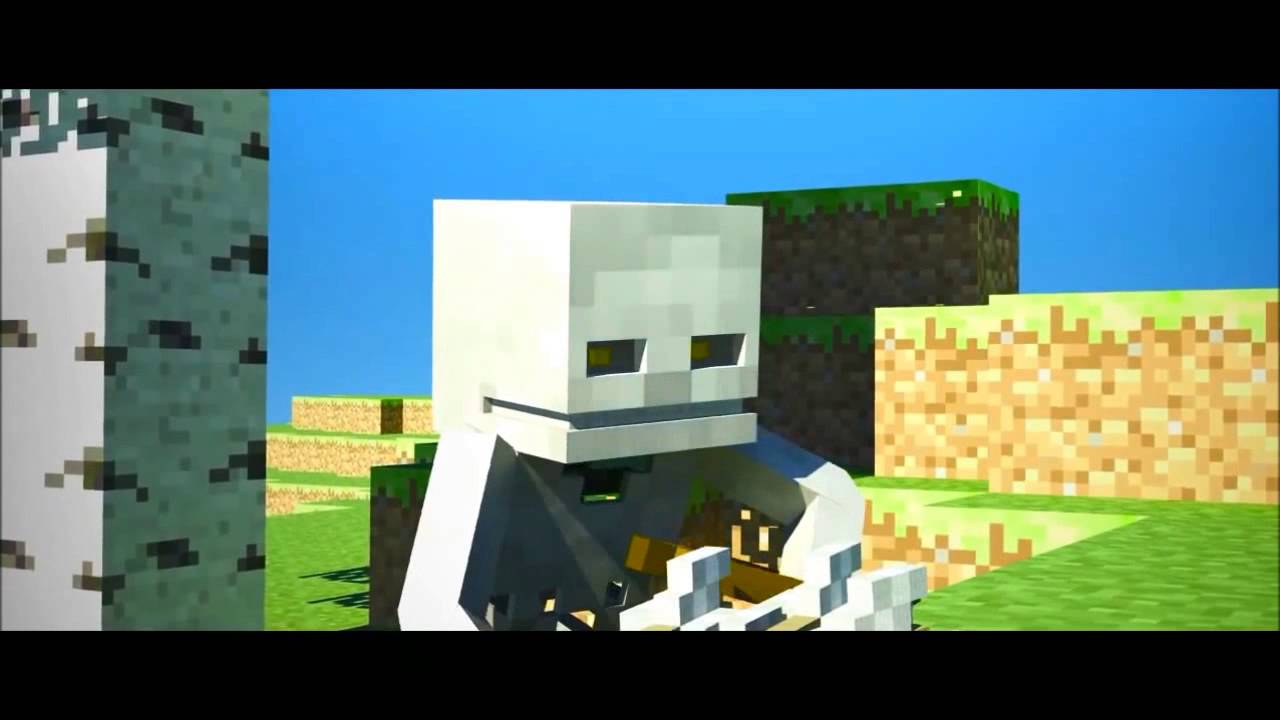 Minecraft Animation #06 - Strange Skelly - YouTube