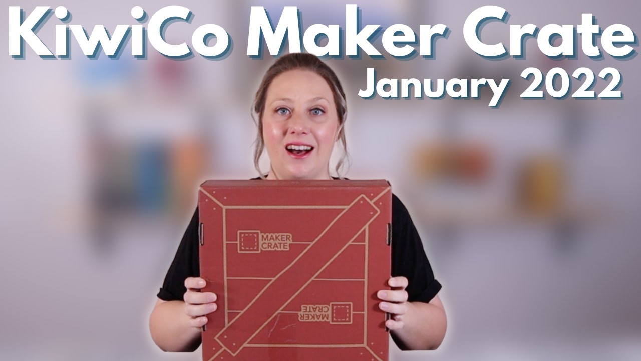 KiwiCo MAKER CRATE UNBOXING | January 2023 Box | Arts and Crafts ...