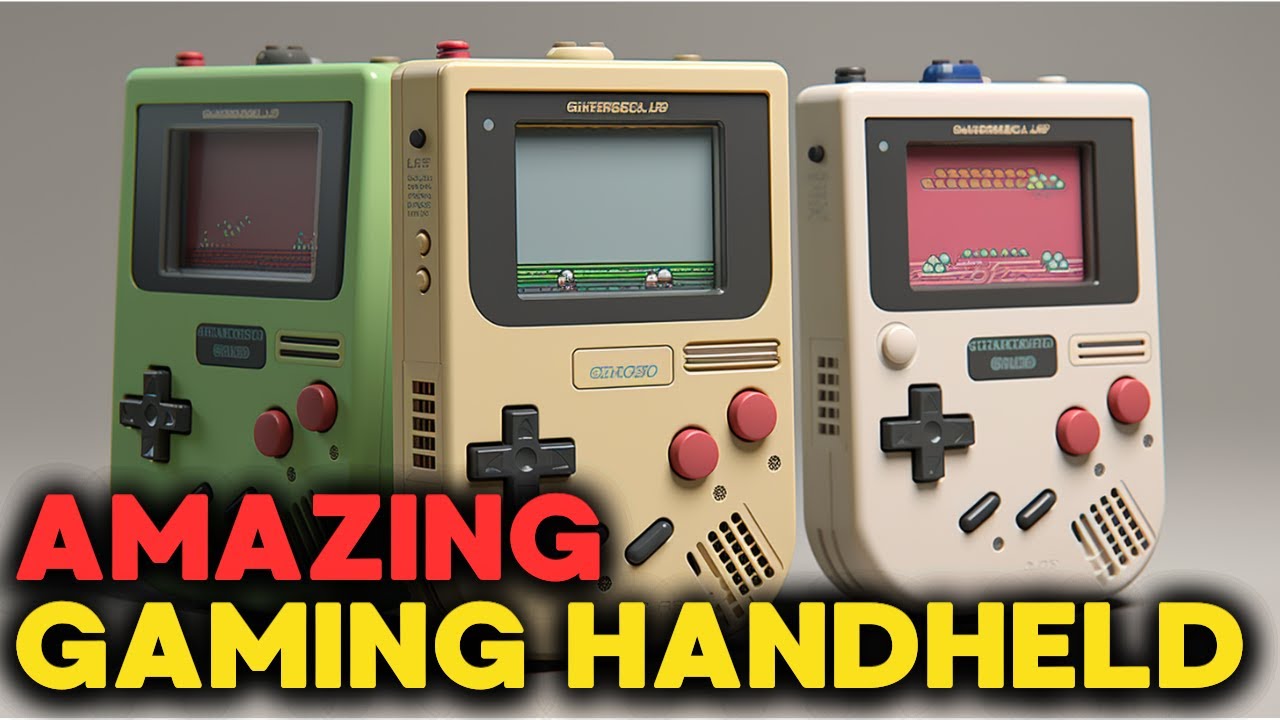 Reliving CHILDHOOD The Evolution of Handheld Gaming Devices - YouTube