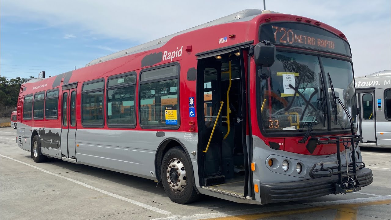 (1K SUBSCRIBERS SPECIAL) Ex-LACMTA 2004 NABI 45C-LFW CNG #8008 - YouTube