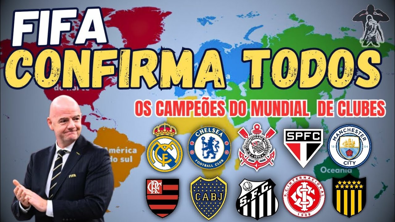 OFICIAL ! TODOS OS CAMPEÕES DO MUNDIAL DE CLUBES DA FIFA. - YouTube