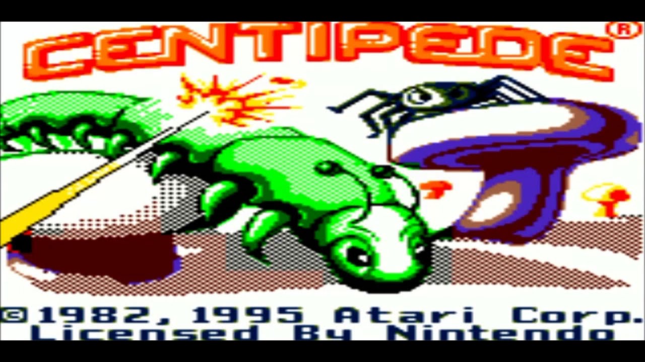 Centipede Game Boy Color - YouTube