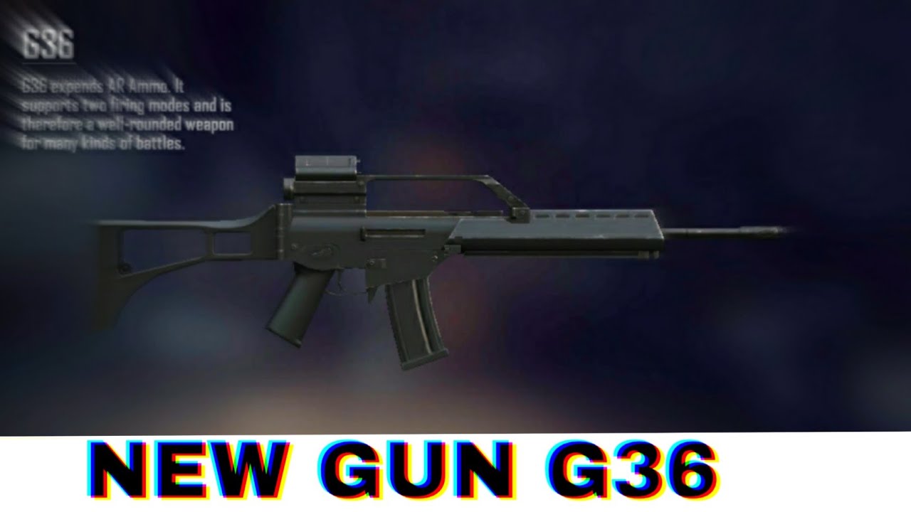 FREE FIRE NEW GUN G36 - YouTube