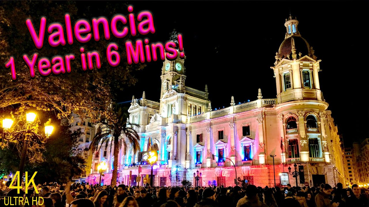 VALENCIA, SPAIN, NEW, INCREDIBLE CITY, 1 YEAR IN 6 MINUTES, Travel ...