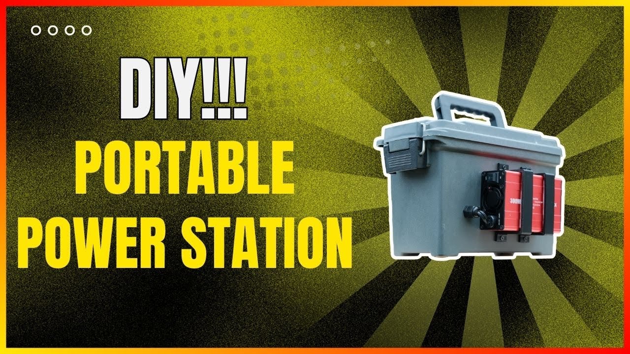 DIY Portable Power Station!!! - YouTube