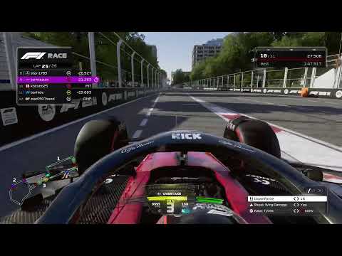 F1 23 Mixi Group C Rd.4 Azerbaijan Grand Prix Race - YouTube