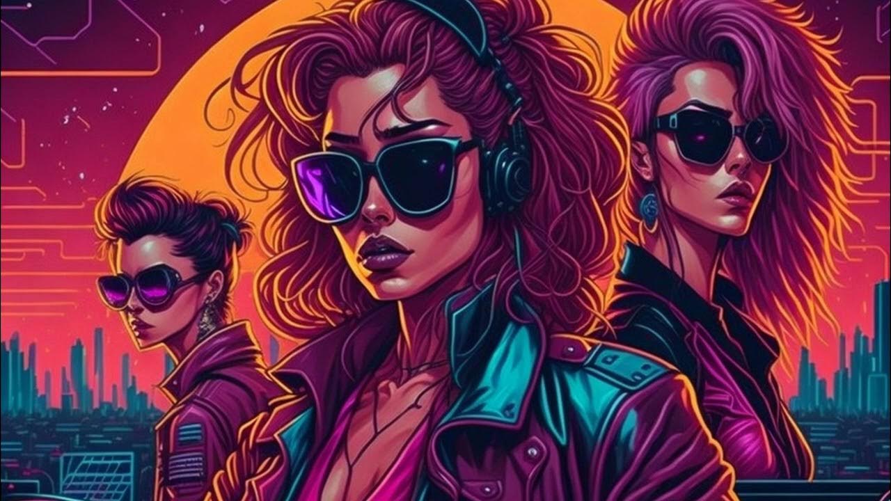 80's Synthwave music - Cyberpunk electro arcade mix/ Synthpop chillwave ...
