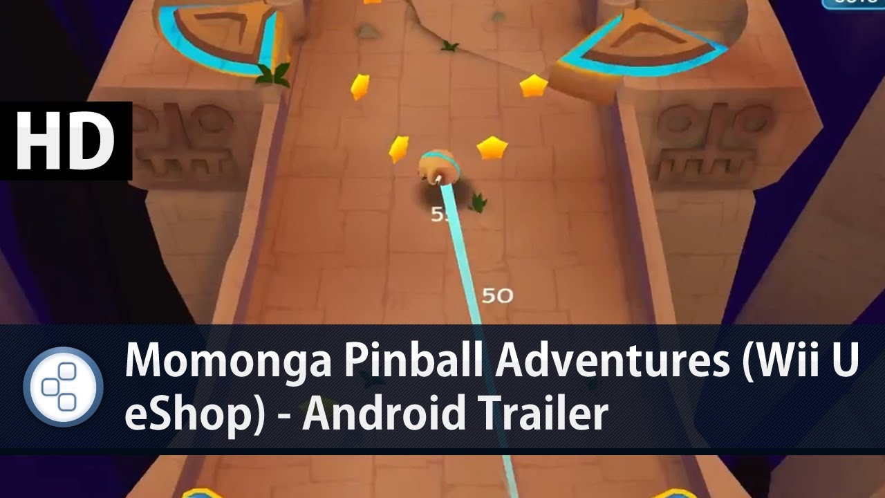 Momonga Pinball Adventures (Wii U eShop) - Android Trailer - YouTube