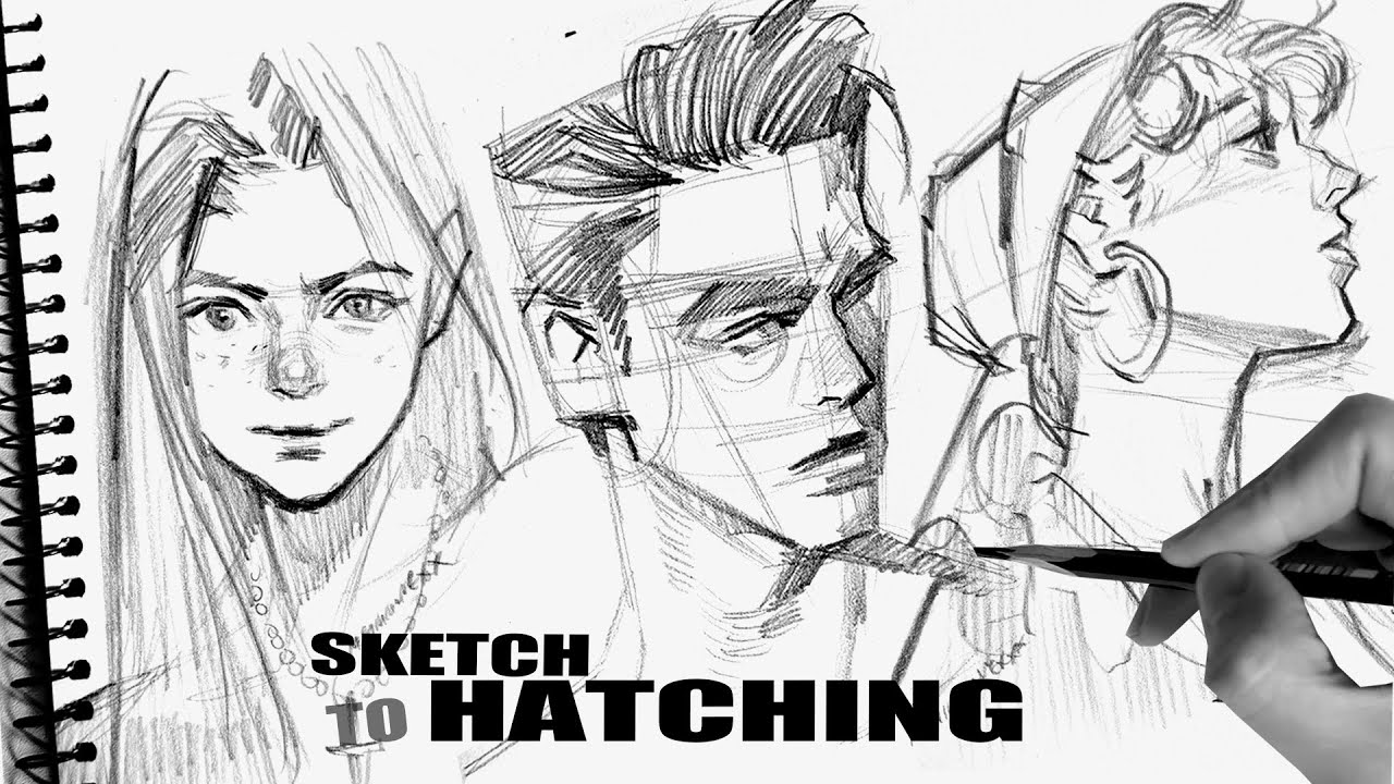 NEVER STOP PRACTICE - Sketch To HATCHING - YouTube