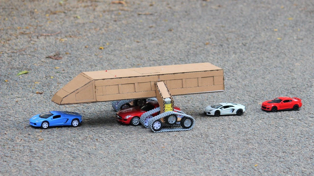 How to make a simple battery Train - YouTube