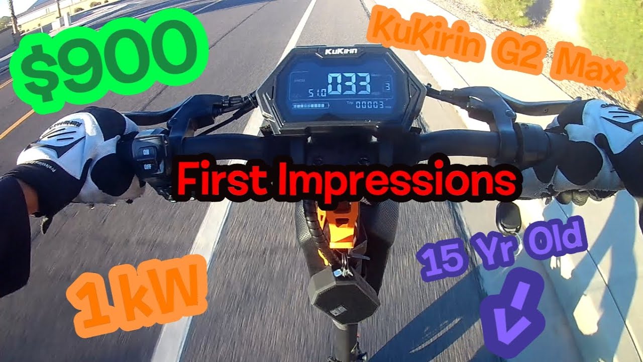 KuKirin G2 Max First Impressions - YouTube