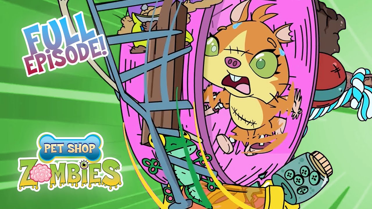 Rock & Wheel 🛒 Pet Shop Zombies 🧟‍♀️ Full Episodes 🧠 Zombie Pets for ...