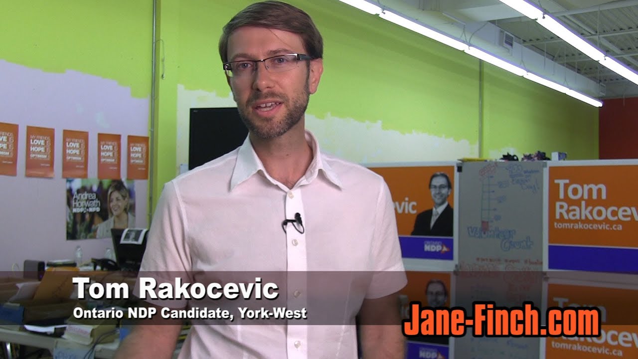 2014 Provincial Election Message from Tom Rakocevic - YouTube