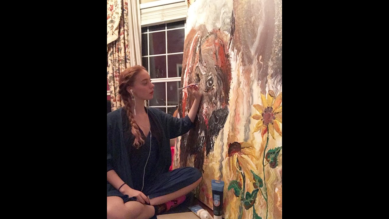 Ayla Buffalo Painting - YouTube