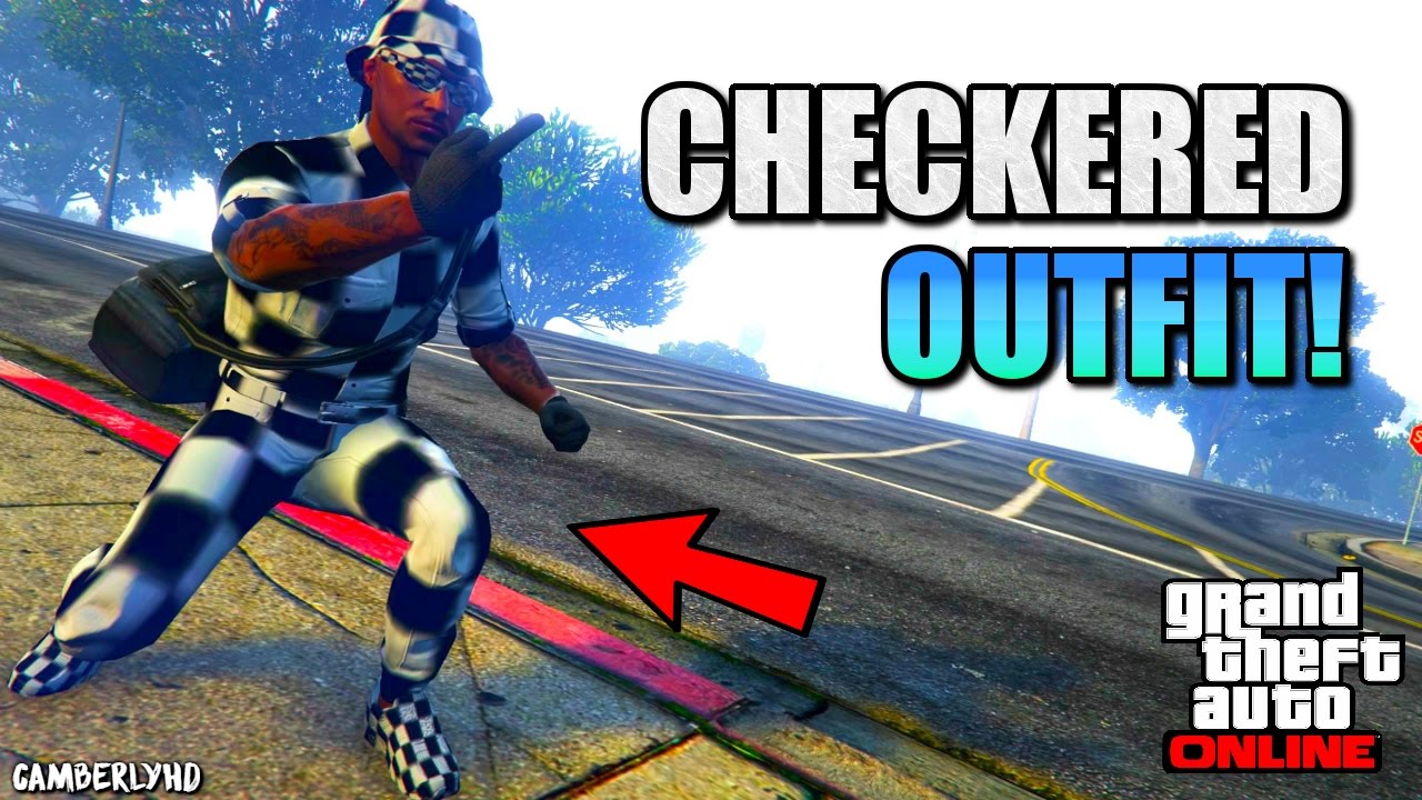 *PATCHED* GTA 5 ONLINE - HOW TO OBTAIN A FULLY ''CHECKERBOARD OUTFIT ...