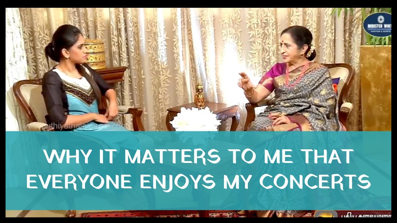 Why It Matters to Me That Everyone Enjoys My Concerts - YouTube