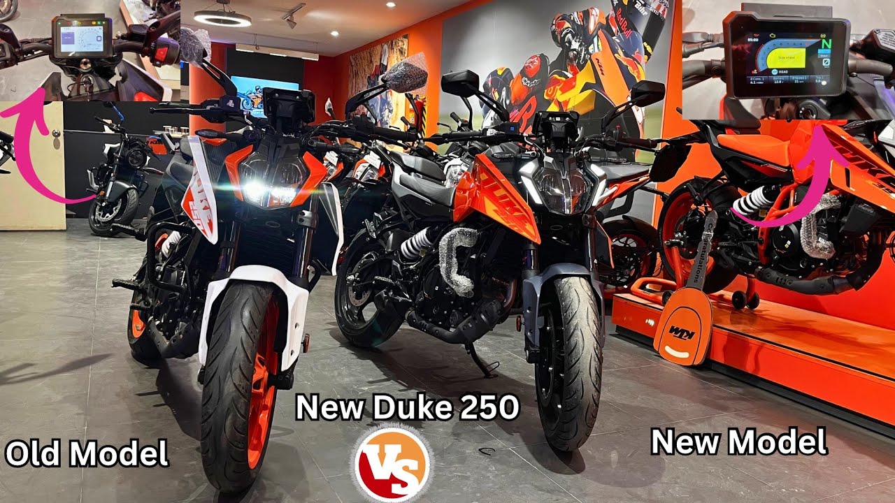 Only 7000 Difference KTM Duke 250 New Model Vs Old Model Detail ...