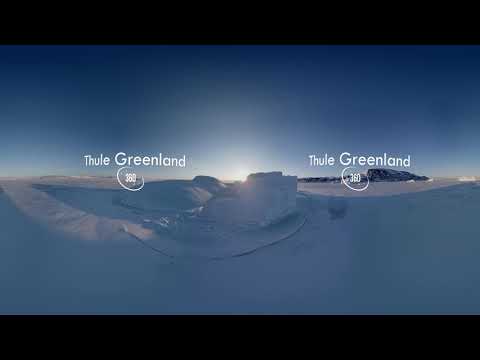 Bird's eye view of an iceberg - YouTube