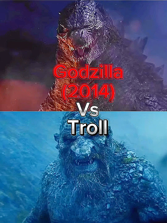 Godzilla (2014) vs troll|Edith #edith #capcut #godzilla - YouTube