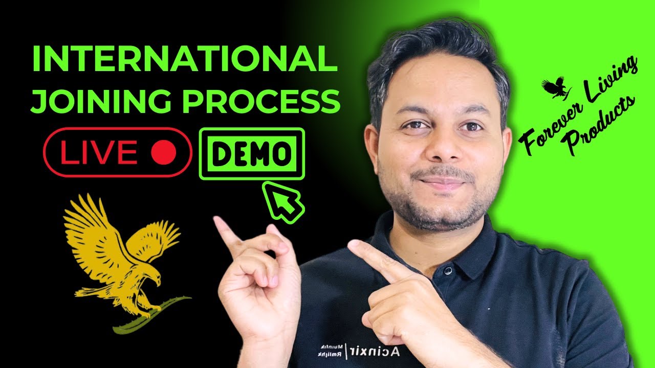 Forever Living International Joining Process | 📡 LIVE DEMO - YouTube
