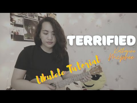 Terrified | Katharine Mcphee | Easy Ukulele tutorial | Easy Chords ...