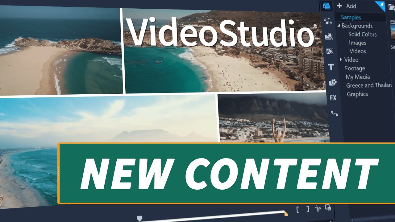 VideoStudio 2020 - New Content Added! - YouTube