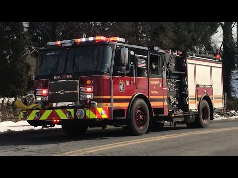 Township of Spring Fire Rescue Services Engine 85 Responding - YouTube