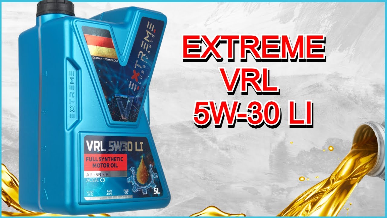 Extreme VRL 5w30 LI [Nuevo KILLER en la GAMA MEDIA] - YouTube