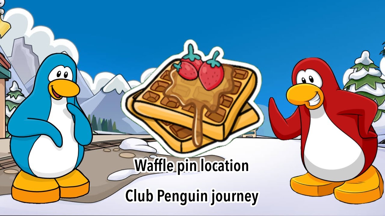 Waffle pin location | Club penguin journey 10/10/2023 - 17/10/2023 ...