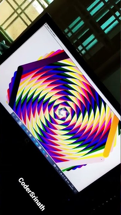 Spiral‎ Coding 🌀 🔥🔥 #short #shortvideo #spiral coding #graphics - YouTube
