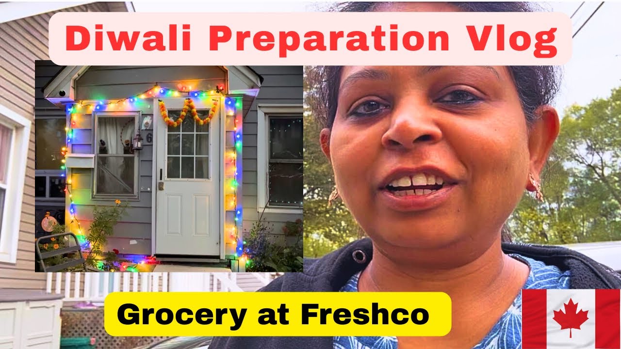 Diwali Ki Sajawat Lights Ke Saath | Grocery Shopping At Freshco ...