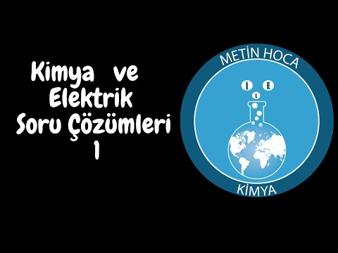 Kimya ve elektrik soru çözümü -1-