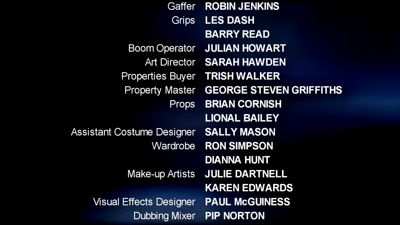 Holby City Series 1 Episode 1 End Credits Cheap Recreation - YouTube