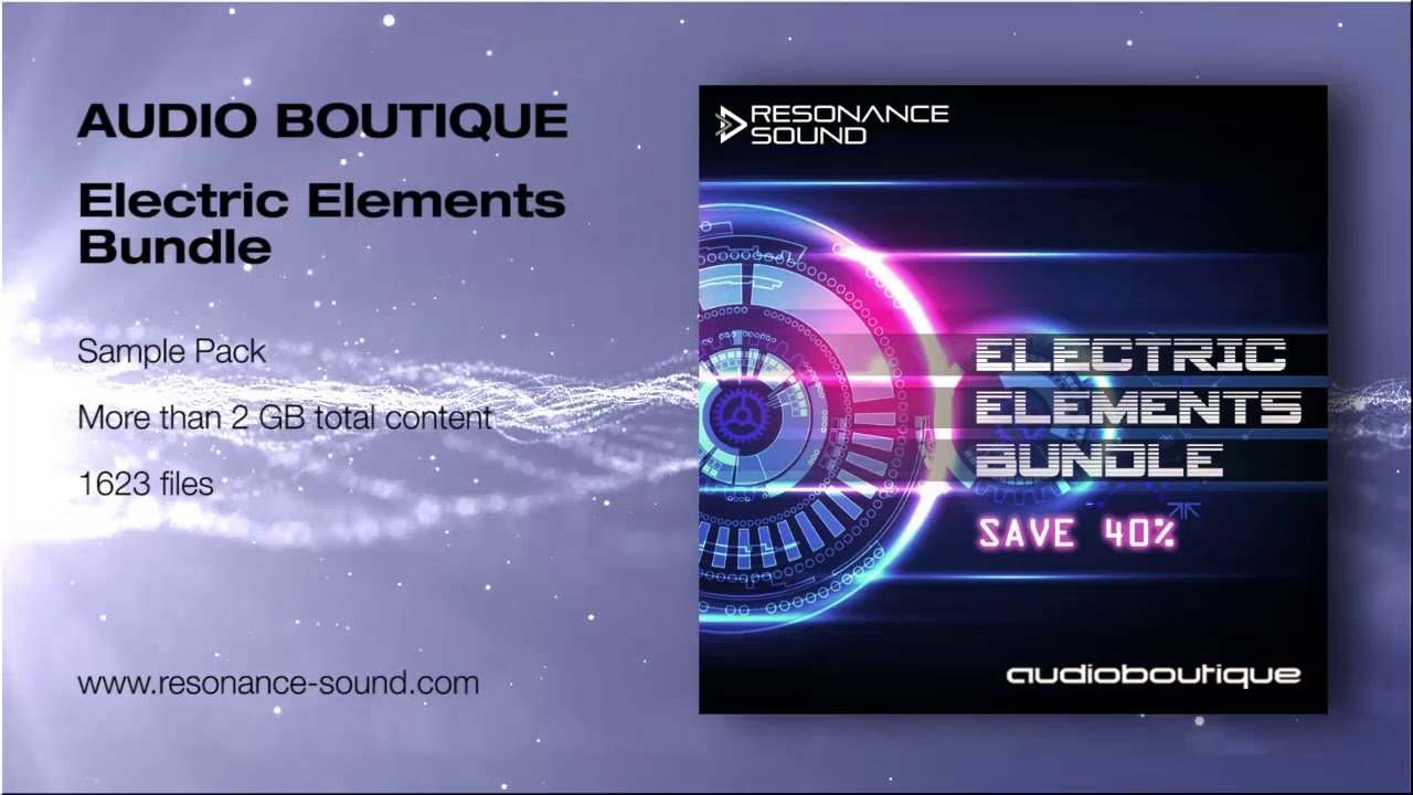 Audio Boutique - Electric Elements Bundle | Tech House Loops - YouTube