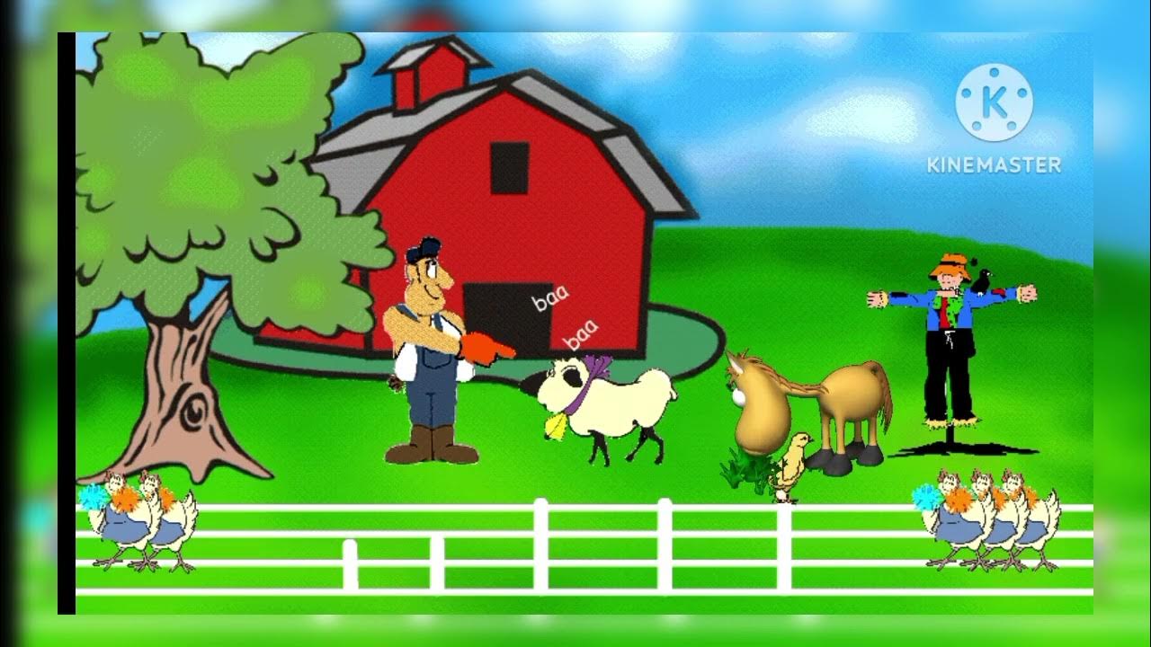 Old MacDonald Had A Farm Song for kids//Nursery Rhymes#poem for kids ...