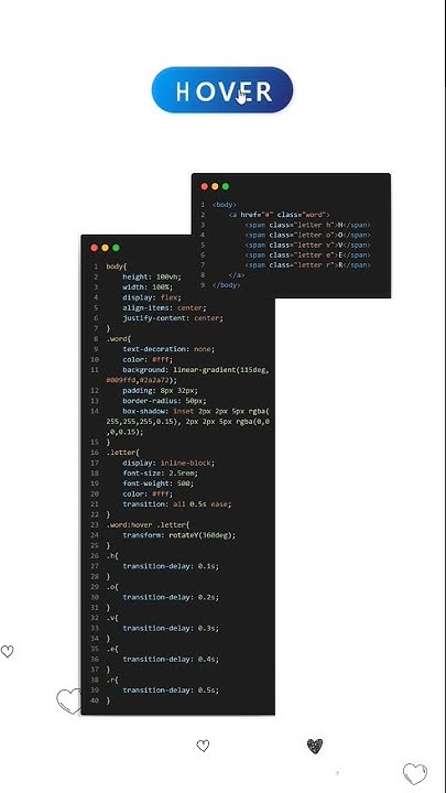 Flipping Letter hover effect #html #css #webdevelopment #webdesign # ...
