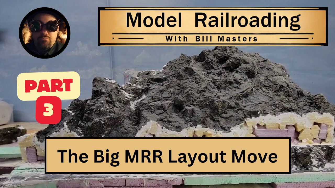 050. The Big MRR Layout Move Part 3 - YouTube