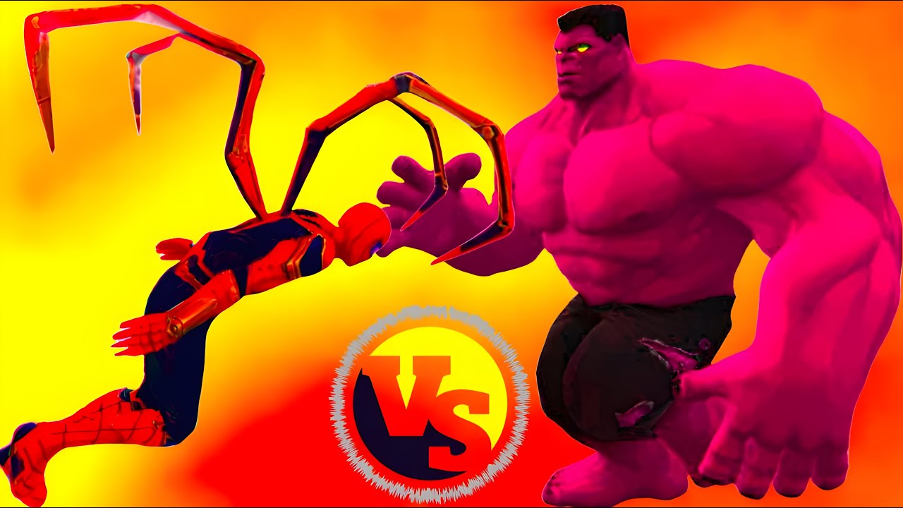 "IRON Spider vs Hulk: Epic Strength Showdown | Intense, Action-Packed ...