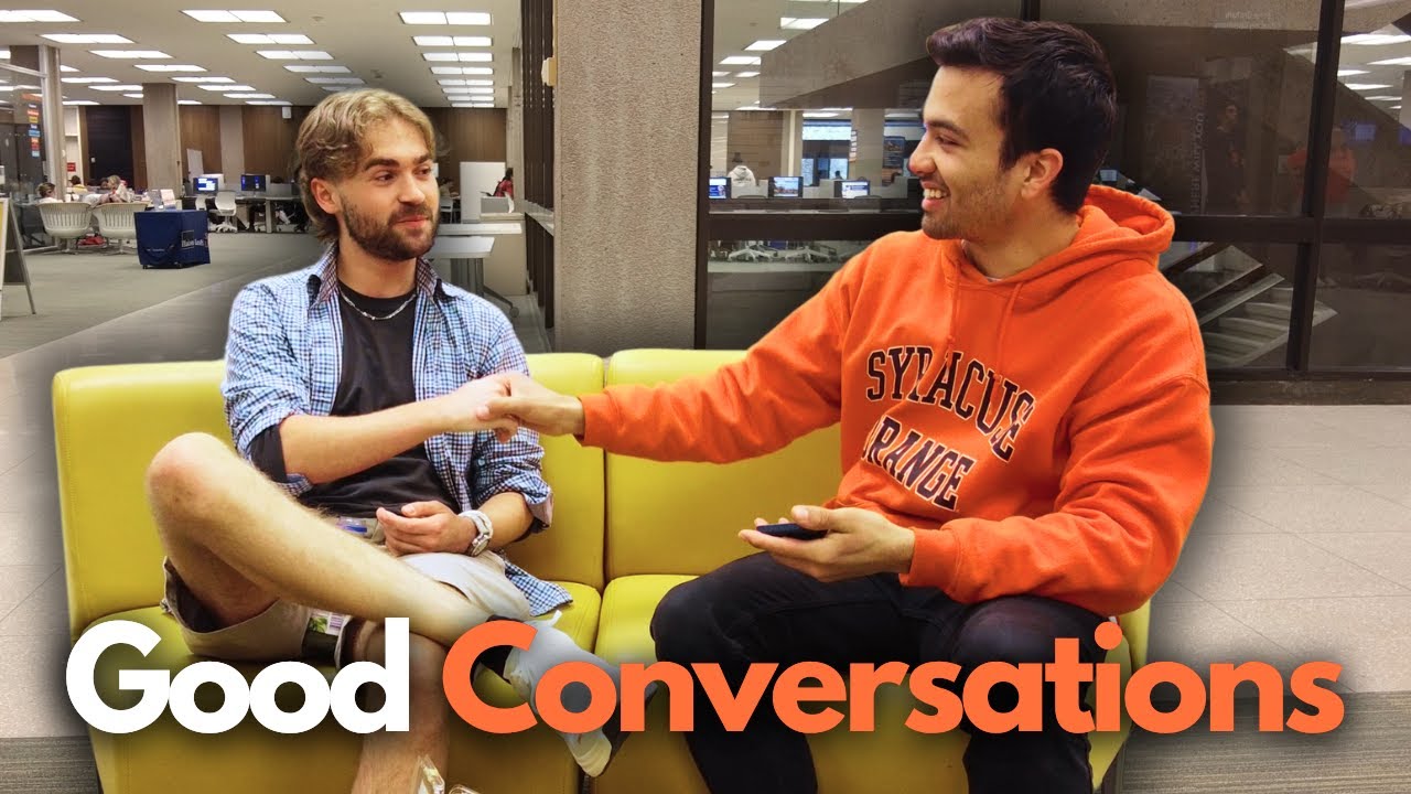 Asking College Students: What Makes AMAZING Conversation? - YouTube