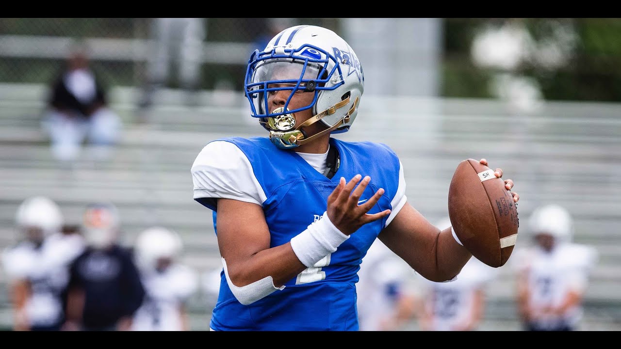 Freshman QB ALEX ERBY is GOOD, REAL GOOD!!!! STEEL HIGH c/o 2024 - YouTube