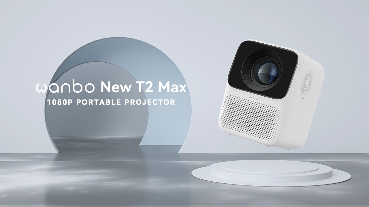 Wanbo home projector T2 Max - YouTube