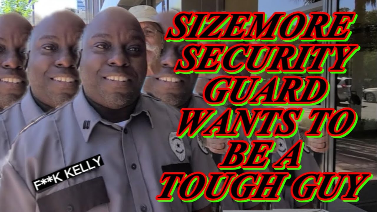 TOUGH GUY SECURITY GUARD F. KELLY SIZEMORE SECURITY W/@brandexample1776 ...