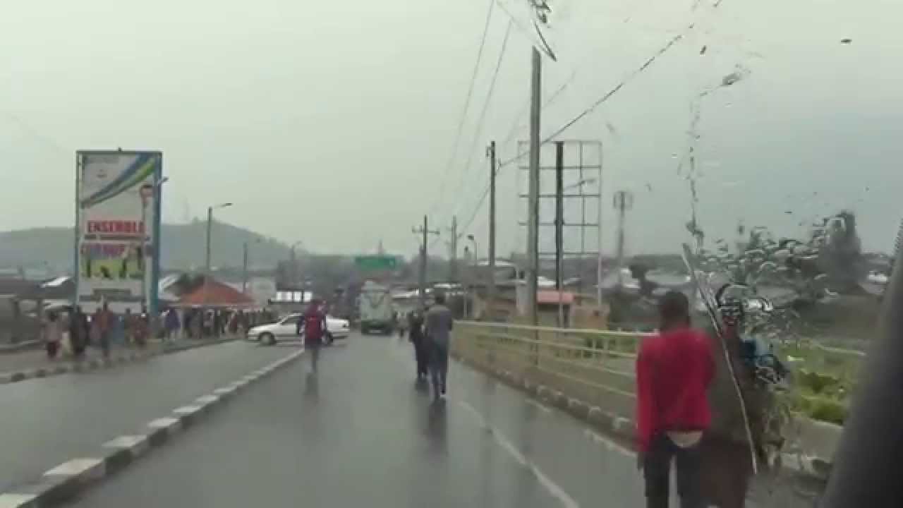 Inside Rwanda at Lake Kivu Border crossing into Goma, DRC - YouTube