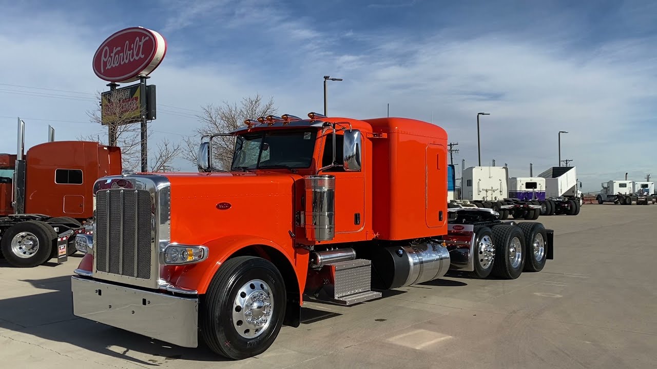 300" wheelbase, 605HP, 4 axle! 2022 Peterbilt 389 extended hood 72" FT ...
