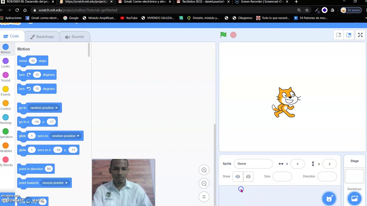 Cambiar Personaje en Scratch - YouTube